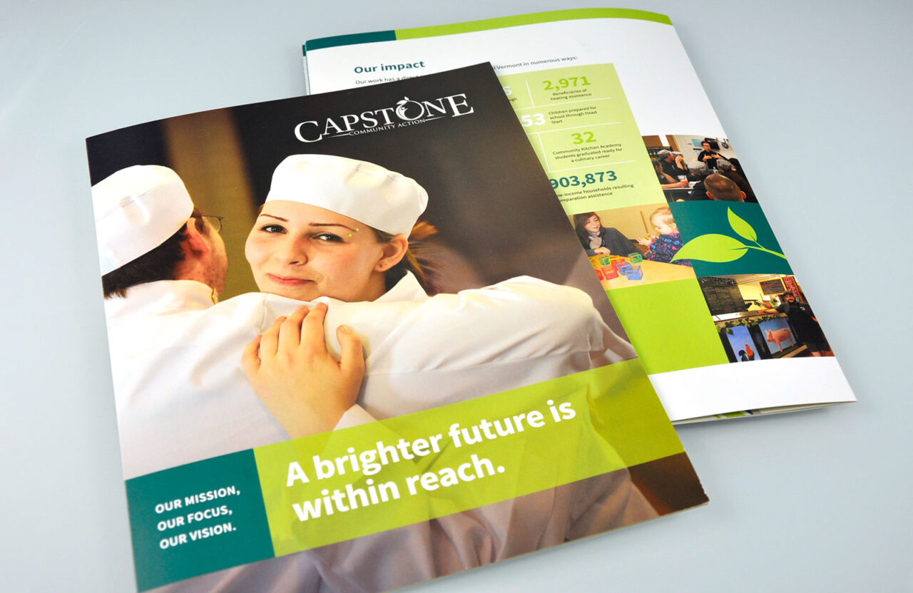 A strategic plan design with refreshed branding | Stride Creative Group